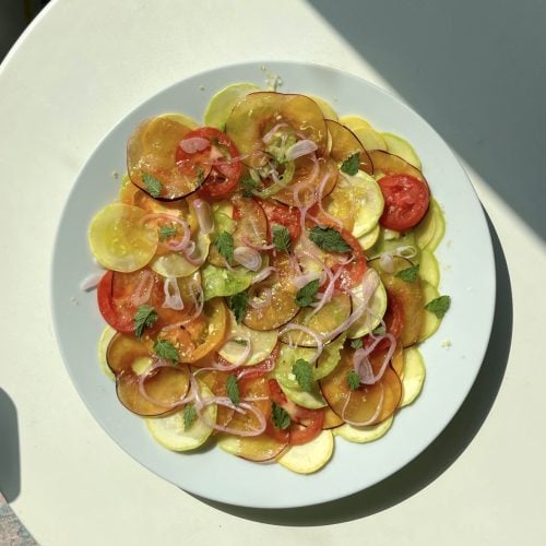How to: Summer Vegetable Carpaccio - Alessandra Ciuffo