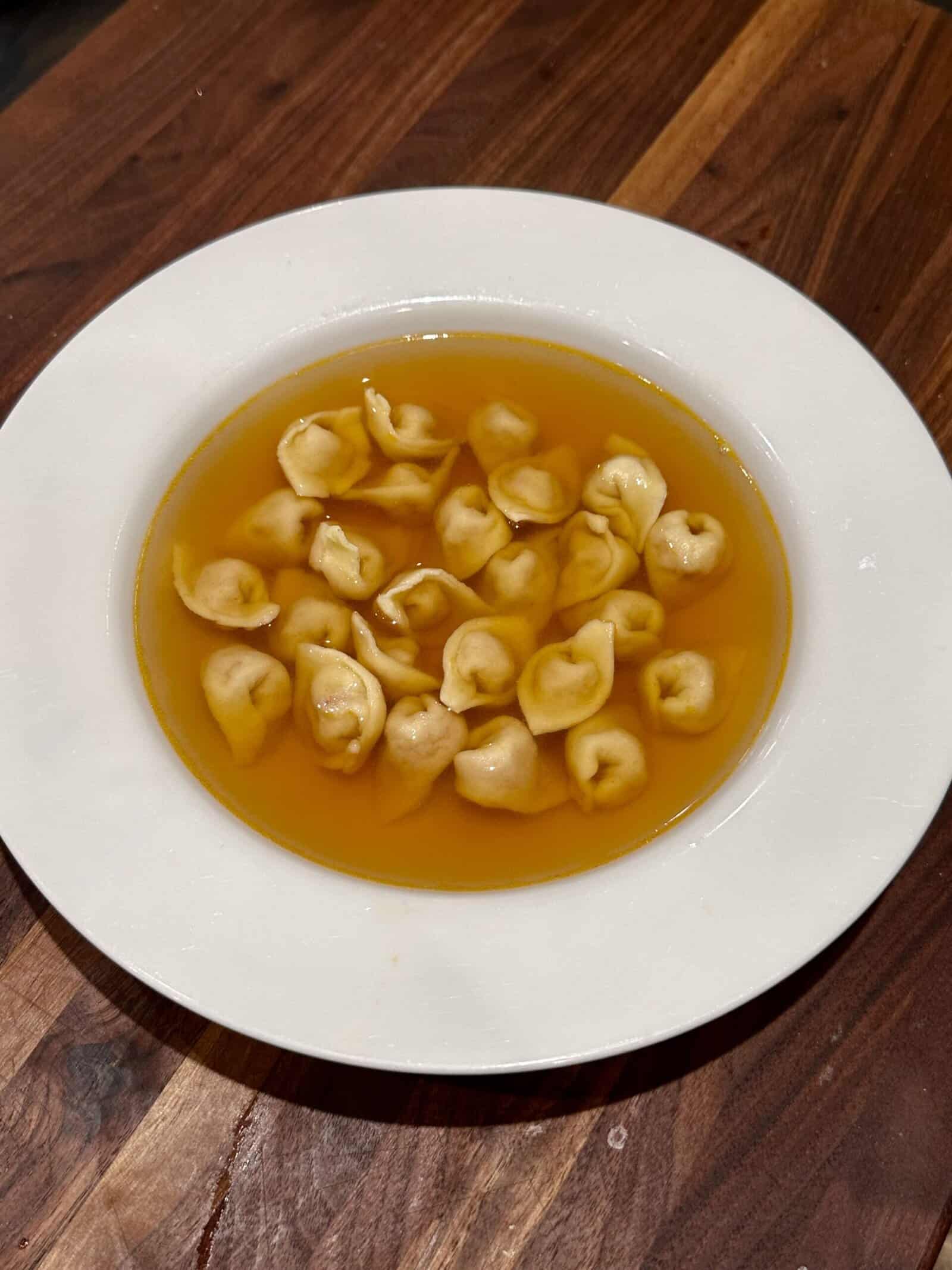 Authentic Tortellini in Brodo Recipe - Alessandra Ciuffo