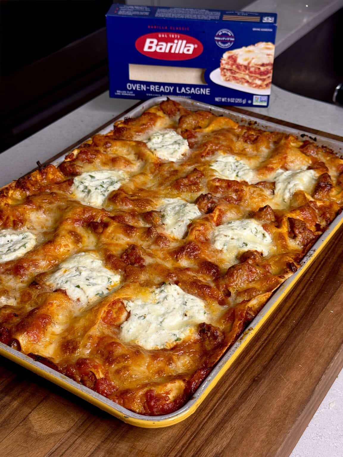 Sheet pan Lasagna - Alessandra Ciuffo