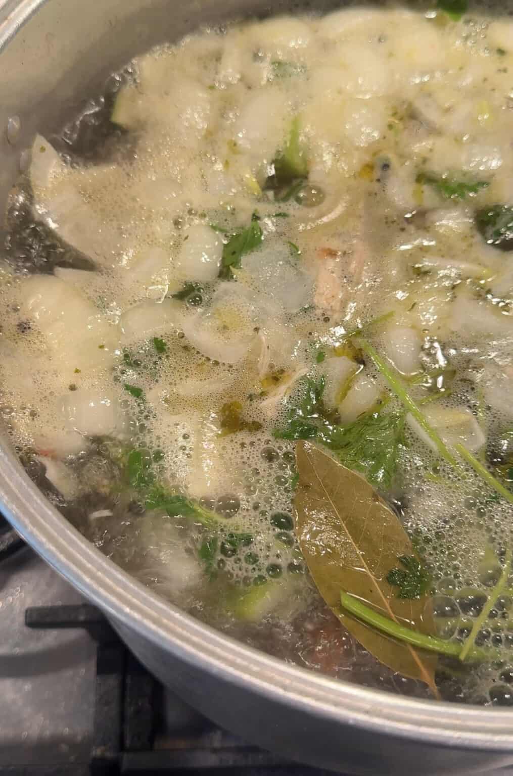 Leftover Turkey Soup (from your Thanksgiving Carcass) - Alessandra Ciuffo